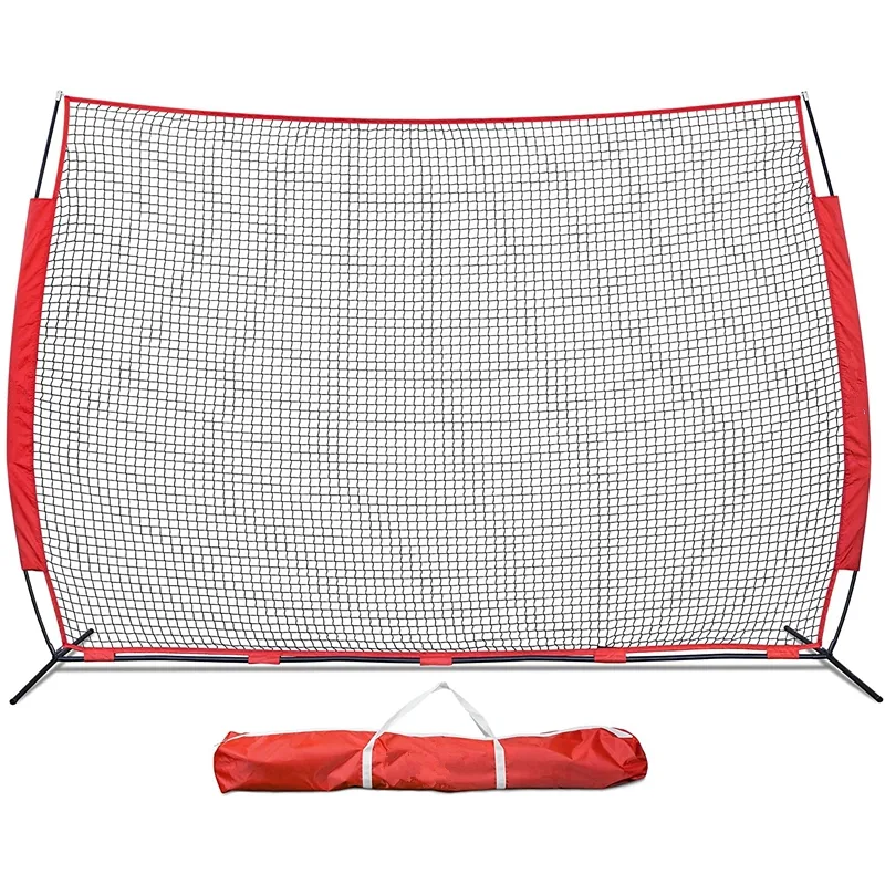 12 ft x 9 ft Sports Barrier Net Baseball Practice Hitting Net