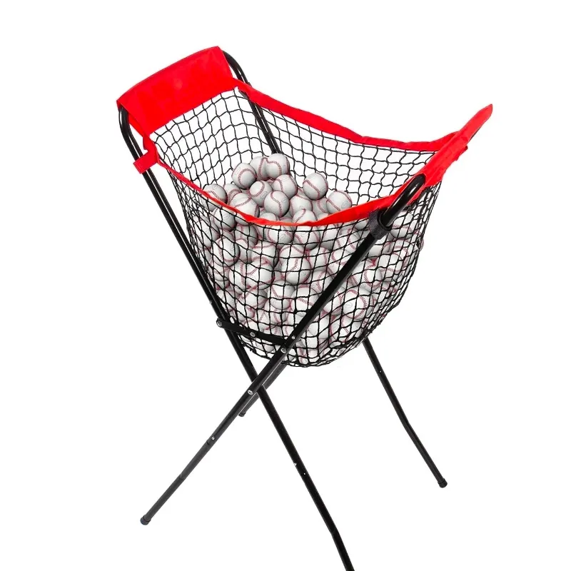 Portable Ball Cart With Wheels Portable Ball Hopper With Wheels - Holds ...
